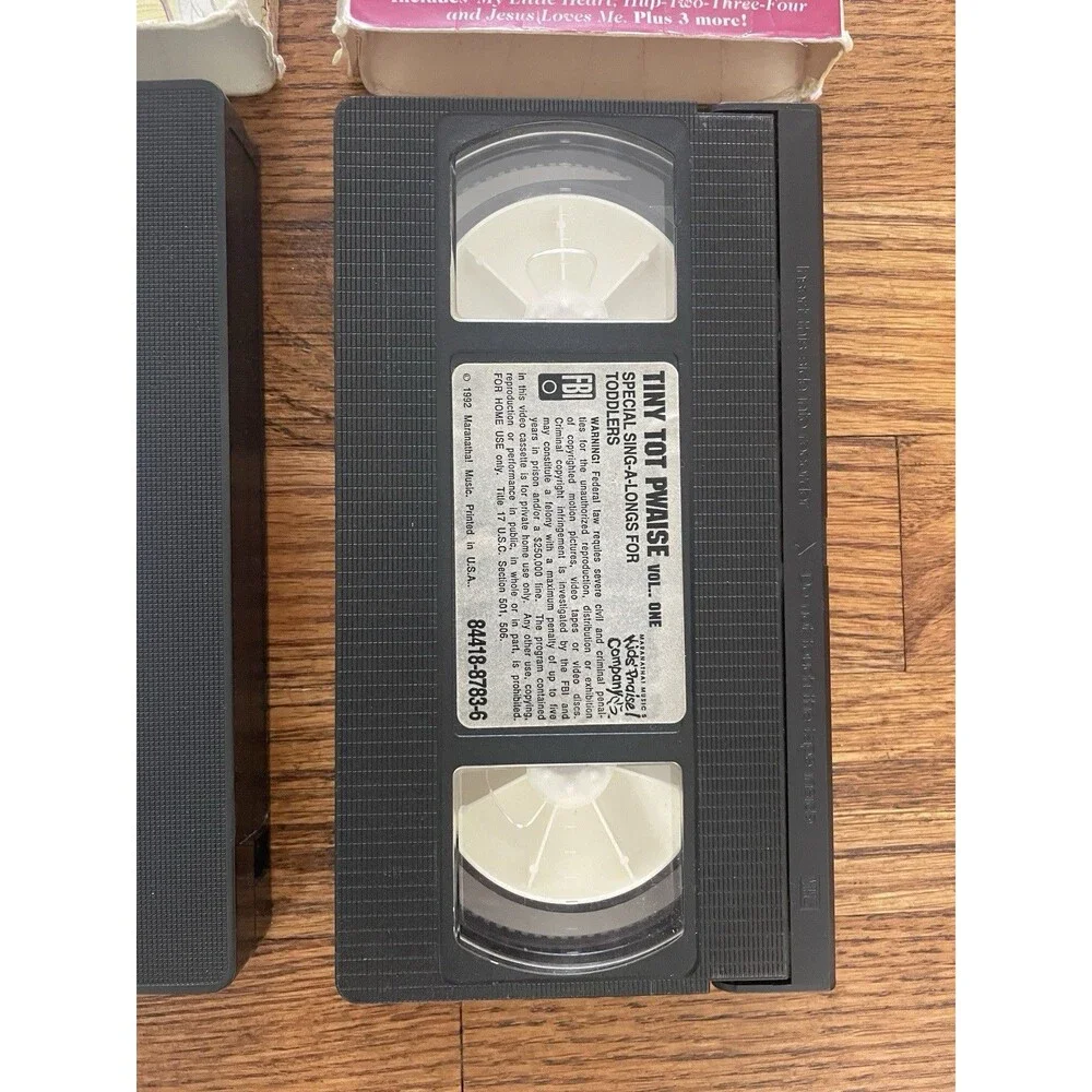 Media | Rare Tiny Tot Praise Vhs Vol 1 Mother Goose Gospel Christian ...